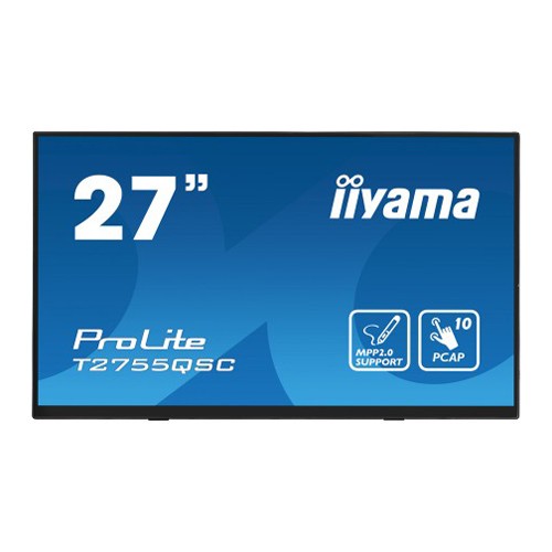 Iiyama 27″ ProLite QHD Touchscreen Monitor T2755QSC-B1