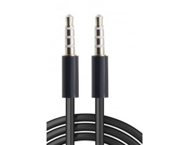 Xwave aux kabl 3.5mm (muški) na 3.5mm (muški) 1.2m crni