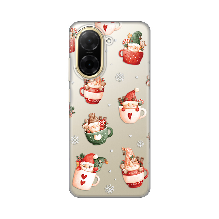 Zastitna silikonska maska (futrola) PRINT - Xiaomi Redmi A5(173mm) Ho Ho Ho
