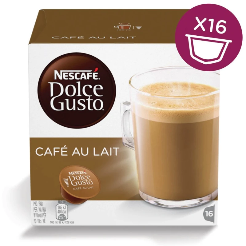 Nestle Nescafe Dolce Gusto Cafe Au Lait kapsule za kafu 16 komada