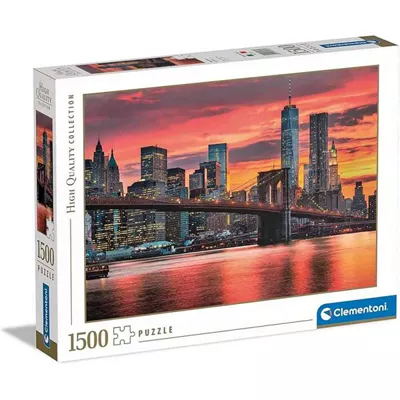 Clementoni
PUZZLE 1500 EAST RIVER AT DUSK CL31693