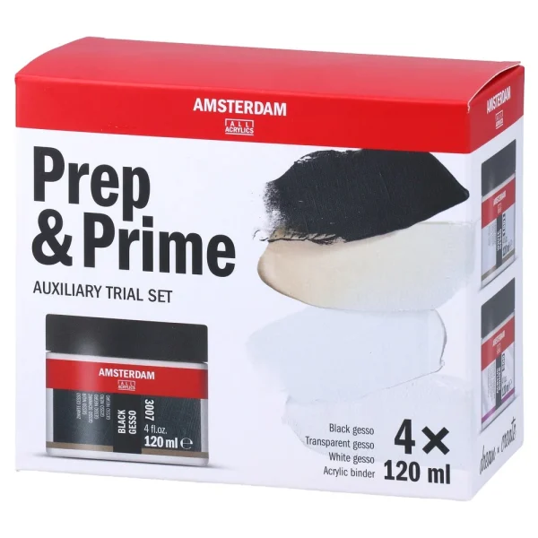 Amsterdam, prajm set, priprema i grundiranje, 4x120ml