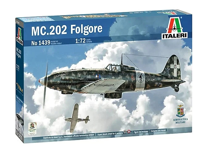 ITALERI 1/72 MC.202 Folgore (Aeronautica Militare)