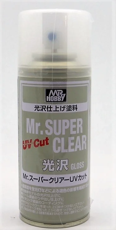 GUNZE Mr. Super Clear UV Cut Gloss Spray (170 ml)