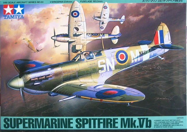 TAMIYA 1/48 Spitfire Mk.Vb