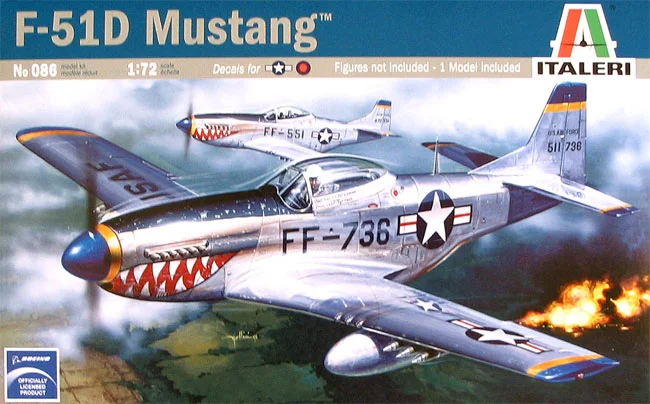 ITALERI 1/72 P-51D Mustang