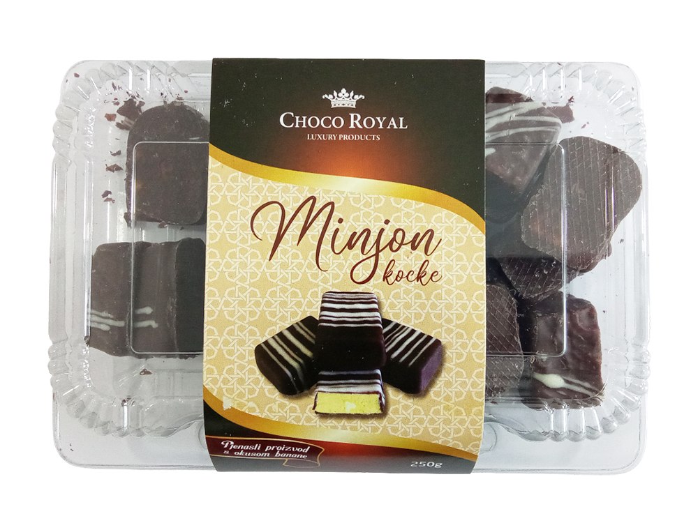CHOCO ROYAL MINJON KOCKE 250G