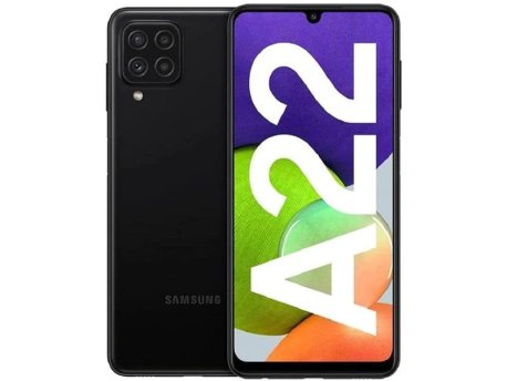 SAMSUNG Refurbished Galaxy A22 4GB/64GB Black B Grade