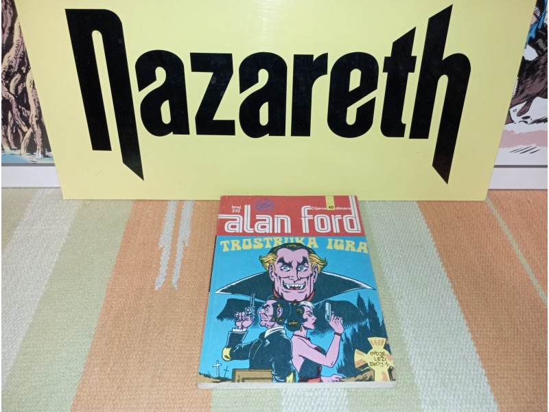 ALAN FORD - broj 310 (ODLIČNO OČUVAN STRIP)
