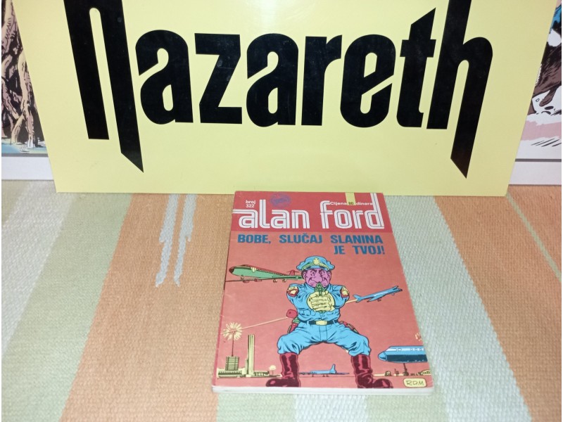ALAN FORD - broj 322 (ODLIČNO OČUVAN STRIP)