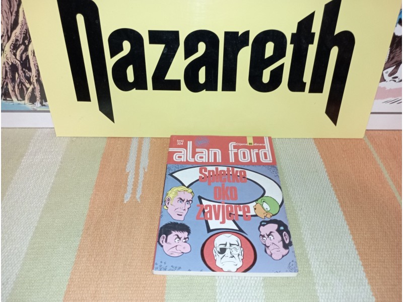 ALAN FORD - broj 324 (ODLIČNO OČUVAN STRIP)