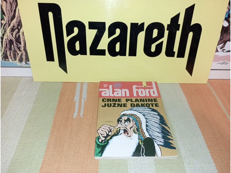 ALAN FORD - broj 327 (ODLIČNO OČUVAN STRIP)