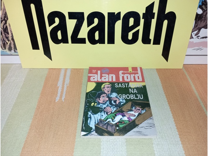 ALAN FORD - broj 331 (VRLODOBRO - ODLIČNO OČUVAN STRIP)