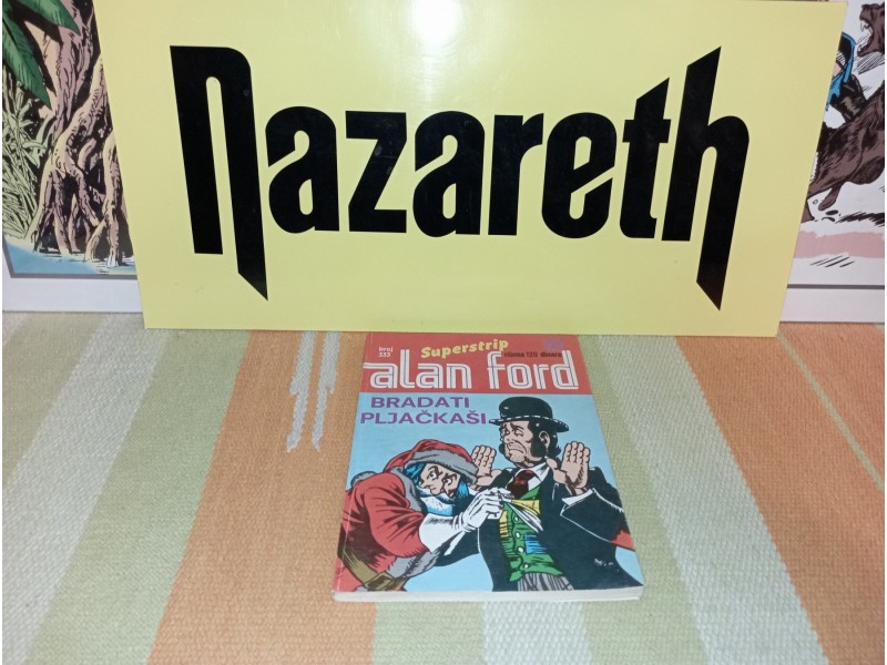 ALAN FORD - broj 333 (VRLODOBRO - ODLIČNO OČUVAN STRIP)