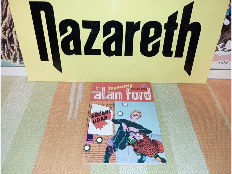 ALAN FORD - broj 334 (ODLIČNO OČUVAN STRIP)
