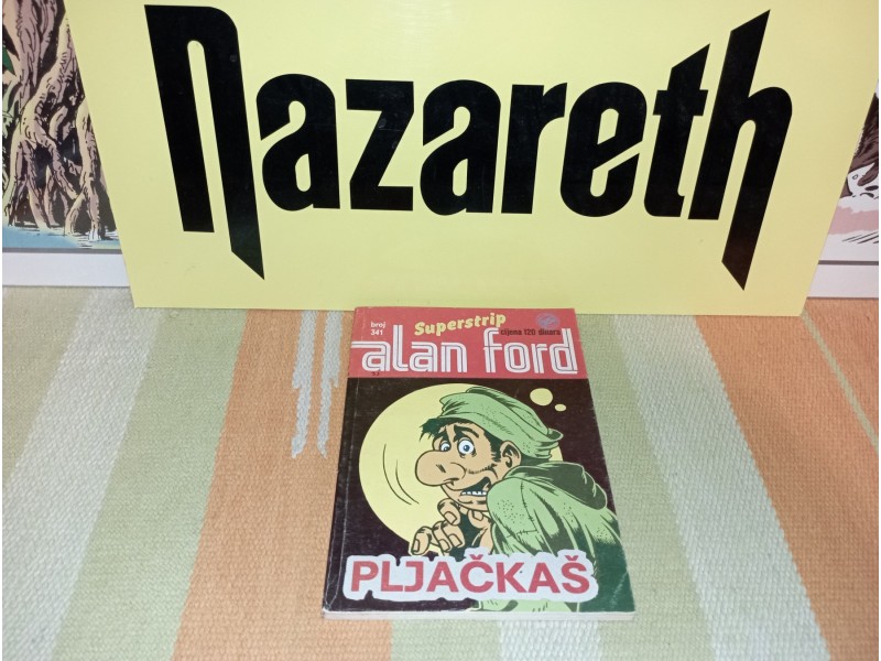 ALAN FORD - broj 341 (ODLIČNO OČUVAN STRIP)