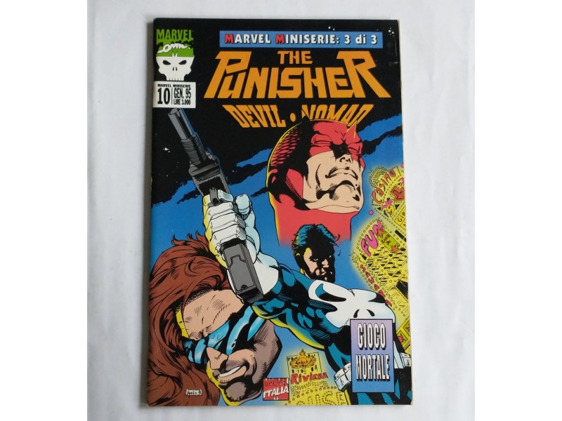 strip Marvel N. 10 The PUNISHER - DEVIL - NOMAD