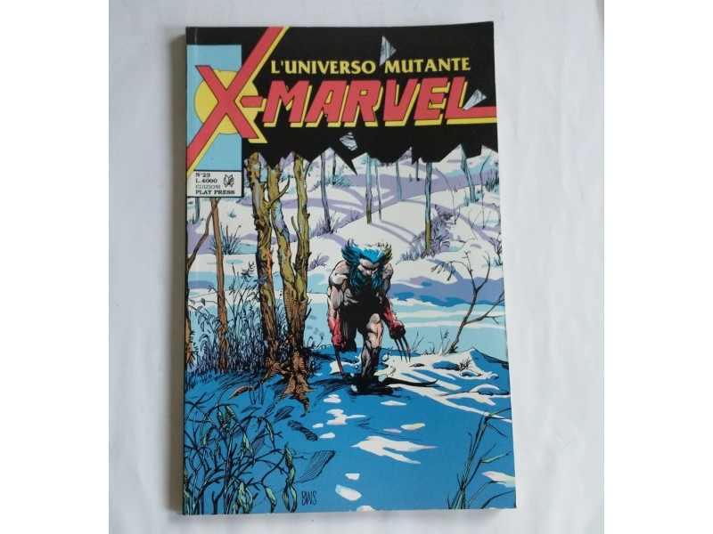 strip Marvel N. 23 X-MARVEL L`universo mutante