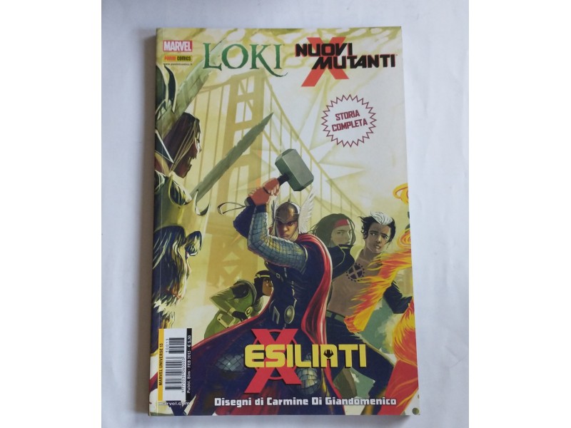 strip Marvel LOKI e NOUVI MUTANTI N. 13