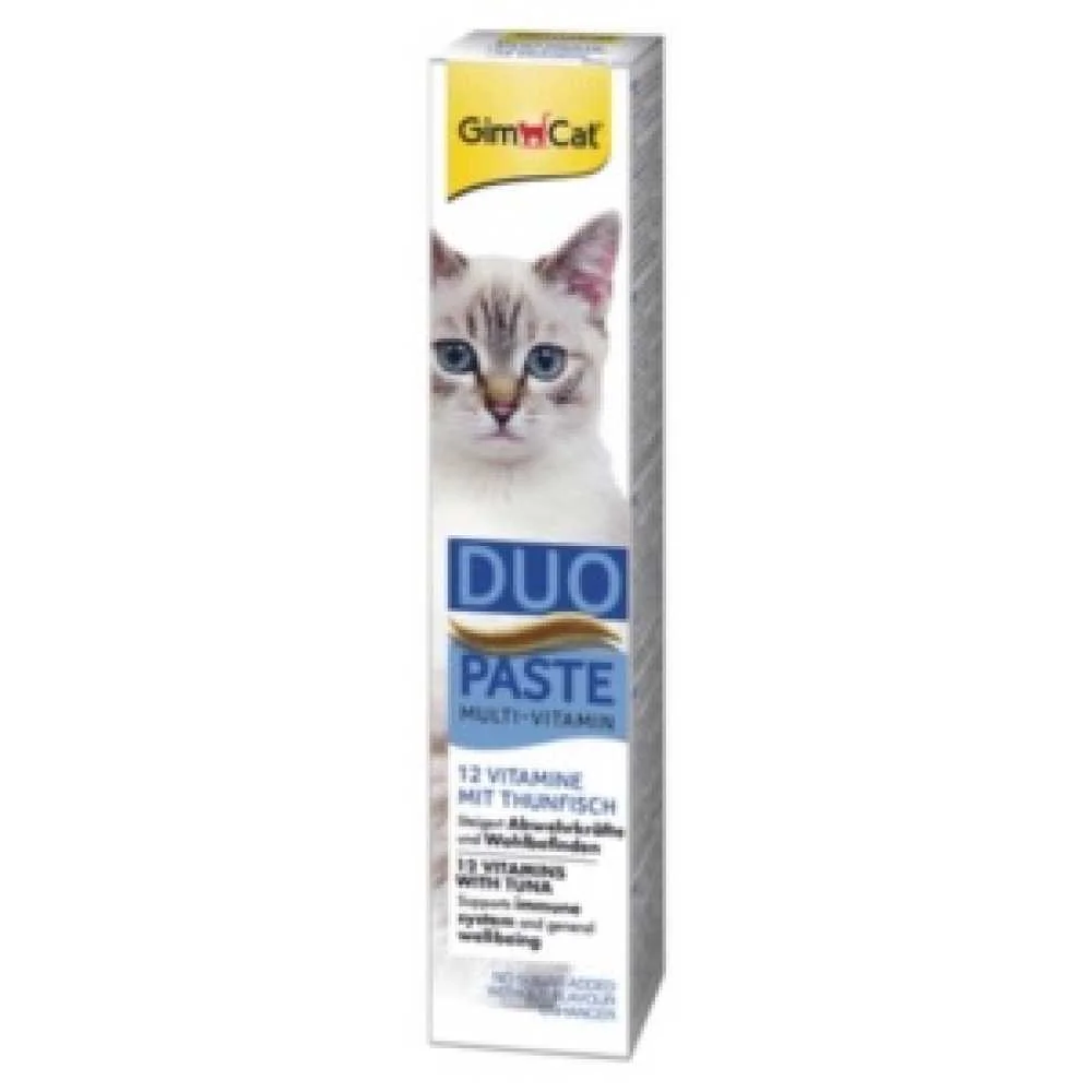 GimCat Multi-Vitamin DUO pasta za mačke - Tuna 50g