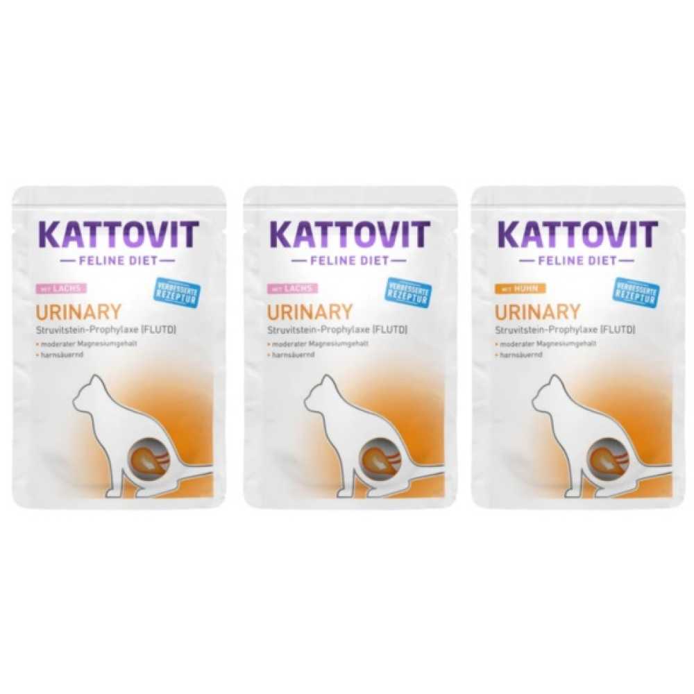Kattovit Cat diet sos za mačke Urinary - Losos 85g