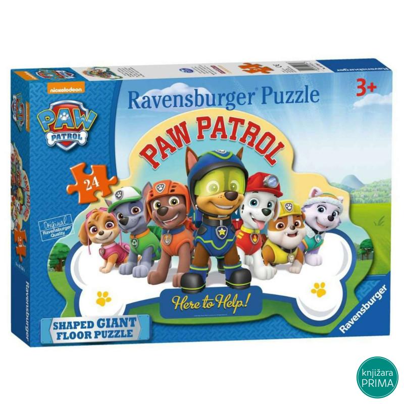 Puzzle RAVENSBURGER Paw Patrol velike podne puzle 24
