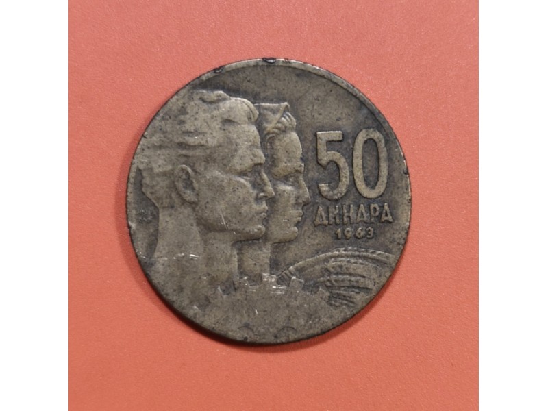 50 DINARA 1963