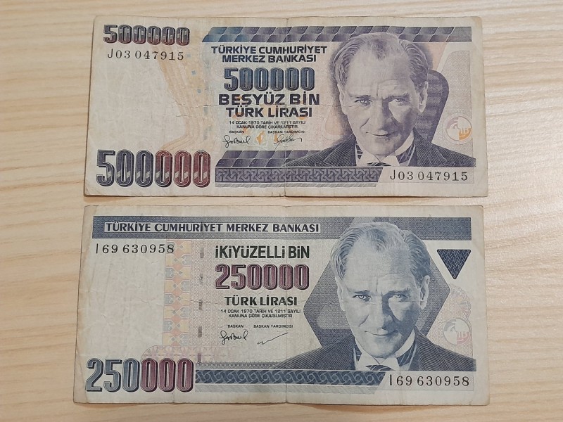 Turske lire 1970.godina