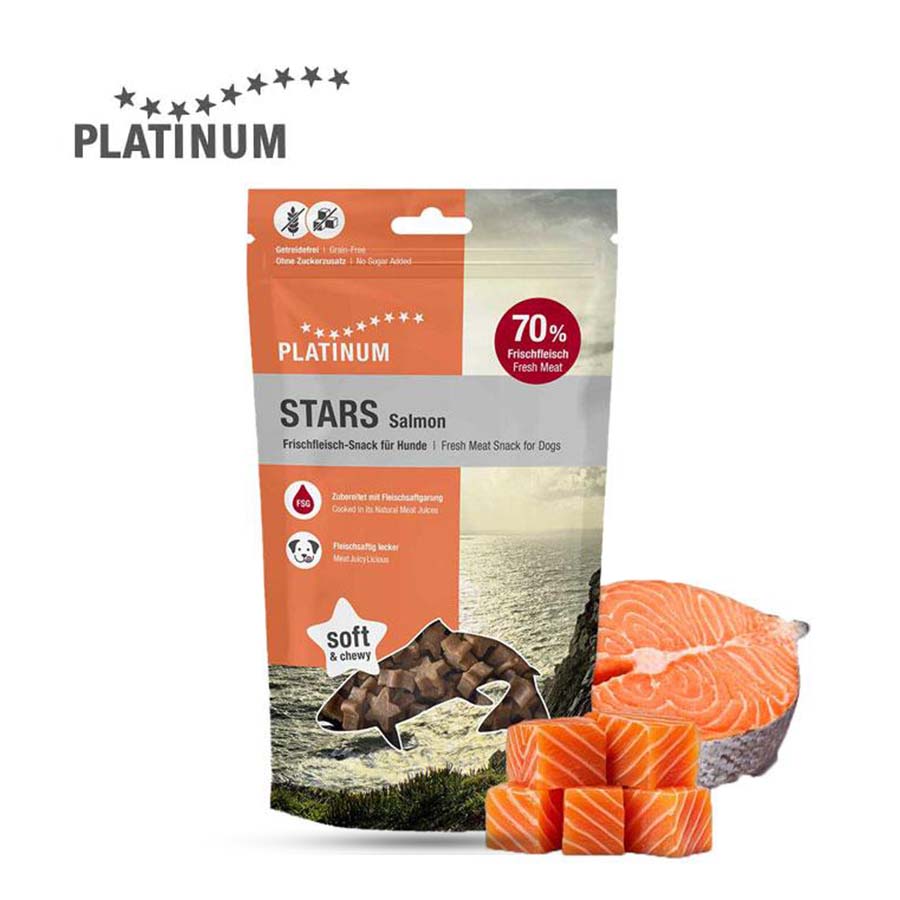 Platinum Poslastice za Pse sa Lososom, Stars Salmon – 185g
Title