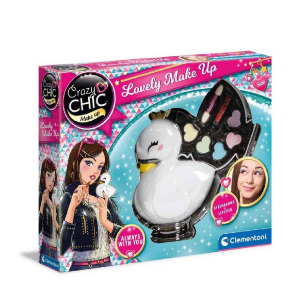 CRAZY CHIC MAKE UP PALETA SWAN