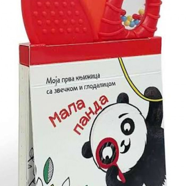 Dexy co Moja knjižica sa zvečkom,glodalicom panda