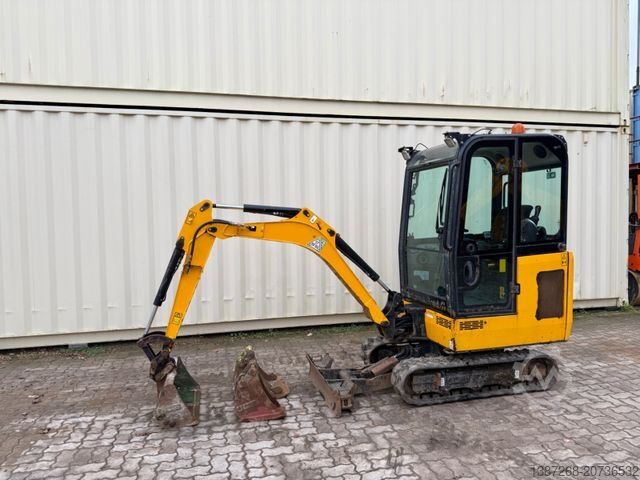 Mini bager
JCB 16C-1 /2022 BJ/939 H/verbr. Laufwerk/3xLöffel