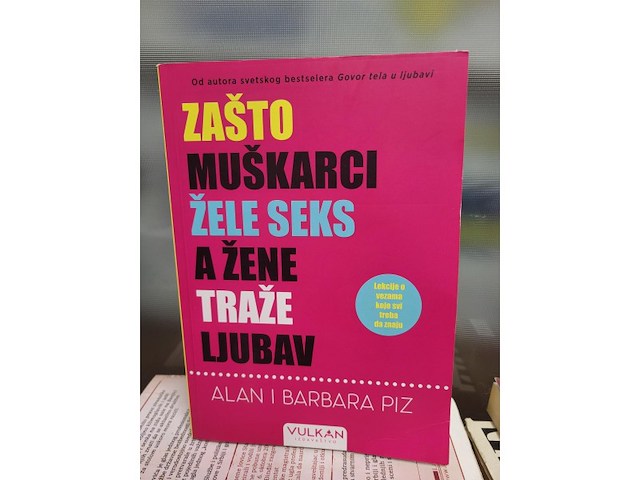 Alan i Barbara Piz ZASTO MUSKARCI ZELE SEKS A ZENE TRAZ