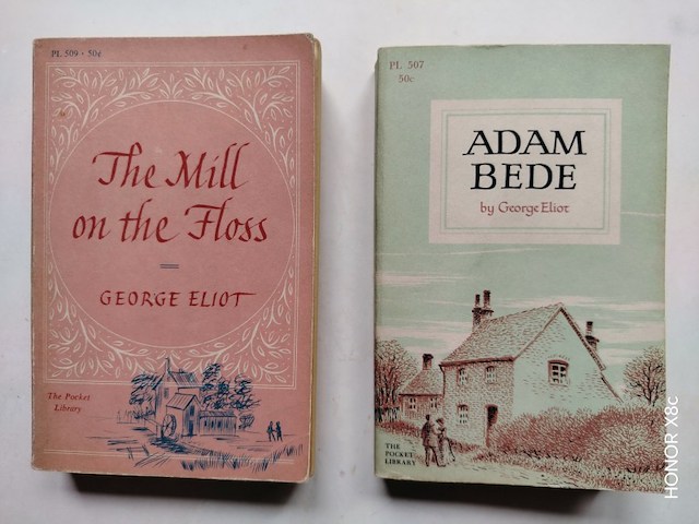 George Eliot, THE MILL ON THE FLOSS + ADAM BEDE