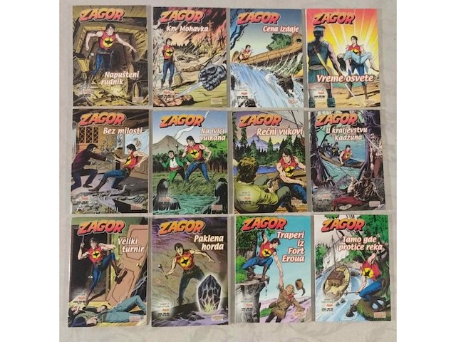 Zagor VČ 12 kom