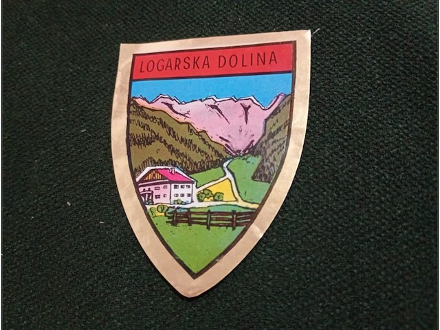Nalepnica Logarska Dolina