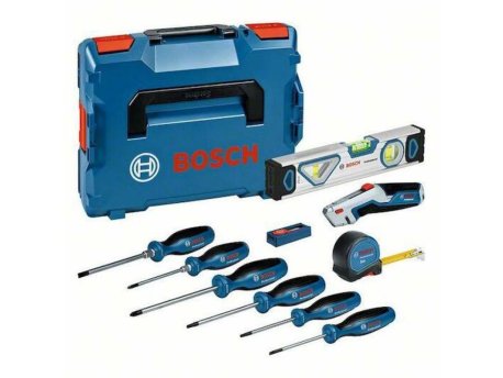 BOSCH plavi alat 13 del. kombo set + Odvrtač Set 6 del., 0615990N2R
