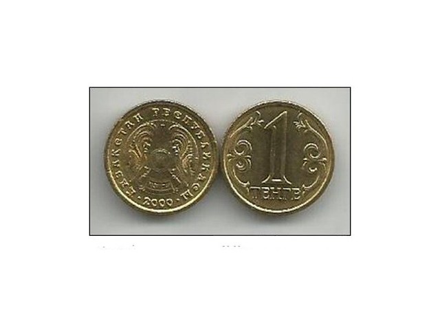 KAZAKHSTAN 1 TENGE 2000.