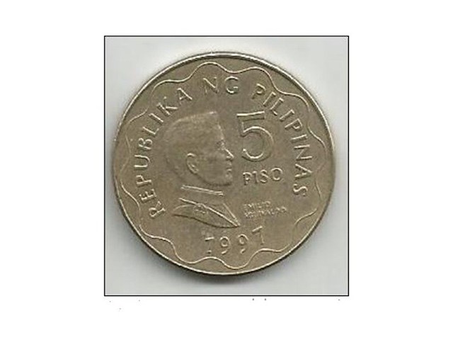 Philippines 5 piso 1997.