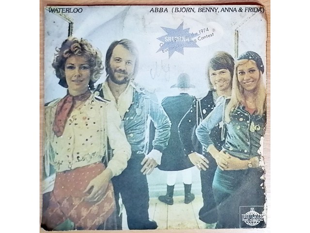 SP ABBA - Waterloo / Watch Out (1974) 2. pressing, VG