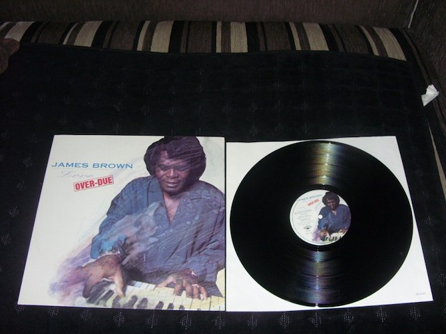 James Brown – Love Over-Due LP Scotti Bros UK 1991.
