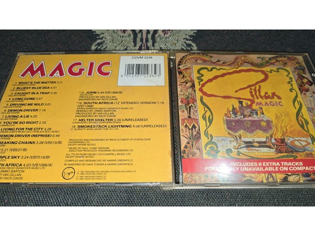 Gillan - Magic , ORIGINAL