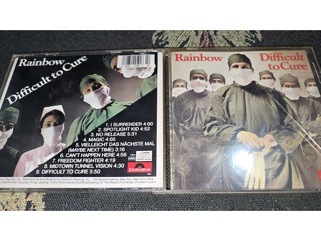 Rainbow - Difficult to cure , ORIGINAL