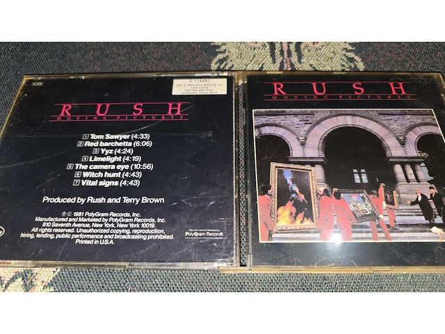 Rush - Moving pictures , ORIGINAL
