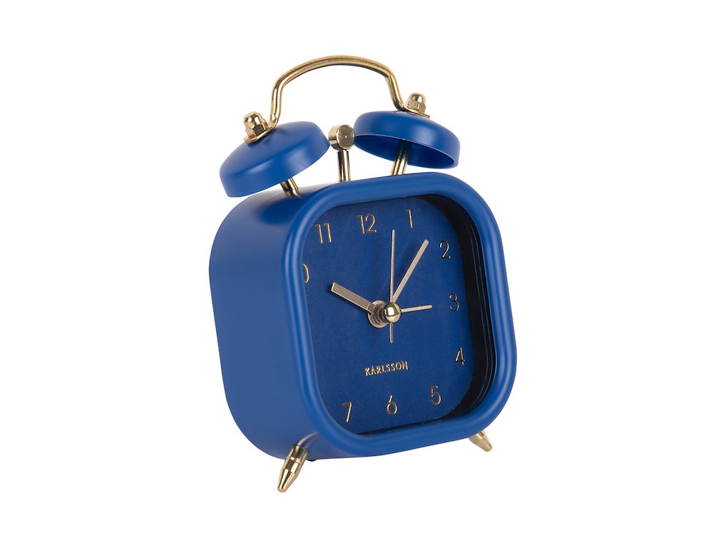 SAT ALARM STONI – Alarm Clock Metallic Glam Square