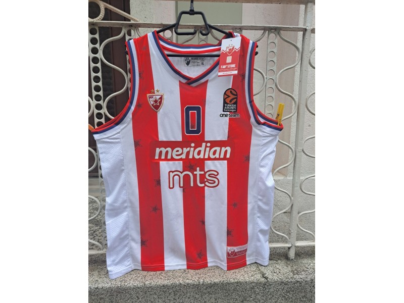 KK Crvena Zvezda Miller Mcintyre kosarkaski dres