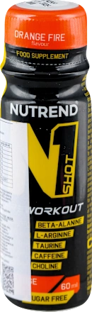 NUTREND
N1 SHOT pomorandža, sa zaslađivačem, 60 ml
Dodatak ishrani