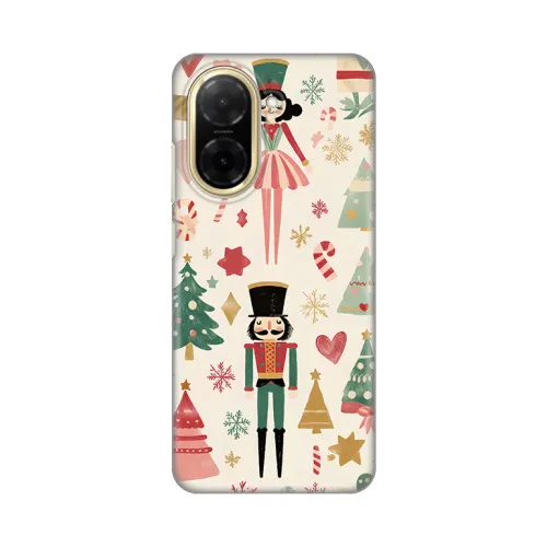 Silikonska futrola - maska print za Xiaomi Redmi A5(173mm) Vintage Christmas