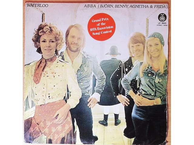 LP ABBA - Waterloo (1974) 3. pressing, skoro odlična