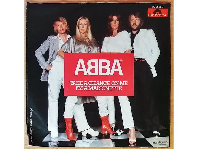 SP ABBA - Take A Chance On Me (1978) Germany, ODLIČNA